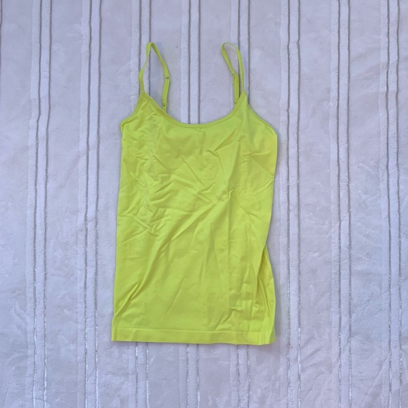 lei | Tops | Yellow Lei Tank Top Camisole | Poshmark